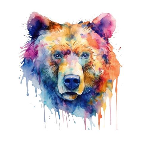 Bear Paint Psd High Quality Free Psd Templates For Download