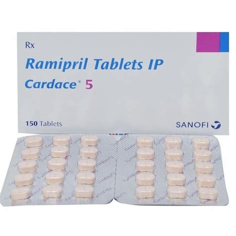 5 Mg Cardace Ramipril Tablets At ₹ 199strip Ramipril Tablet In