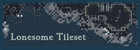Lonesome Tileset ASCII Square 20x20 Ascii Game Inspiration The Grim