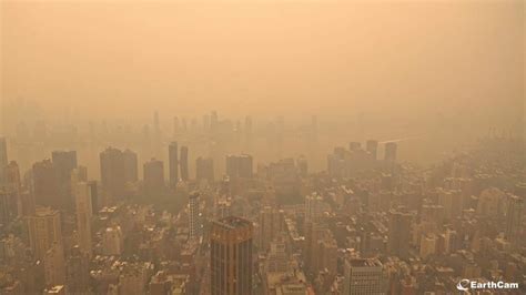 Smoke From Canadian Wildfires Triggers Us Air Quality Alert Usa Herald