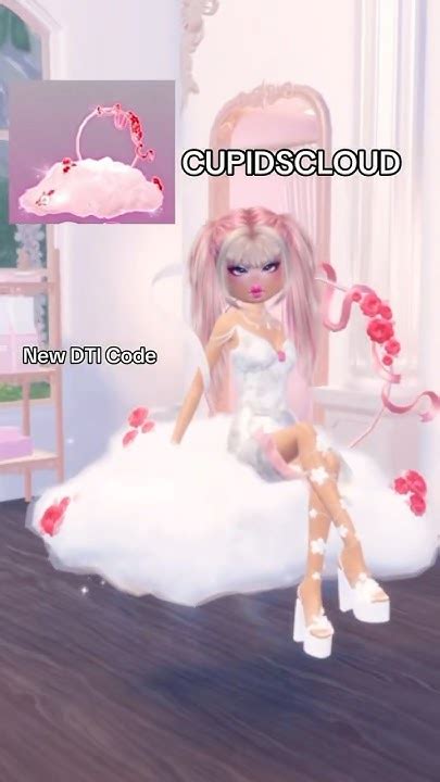 New Dti Code Is Cupidscloud Roblox Dti Dresstoimpress Dticodes