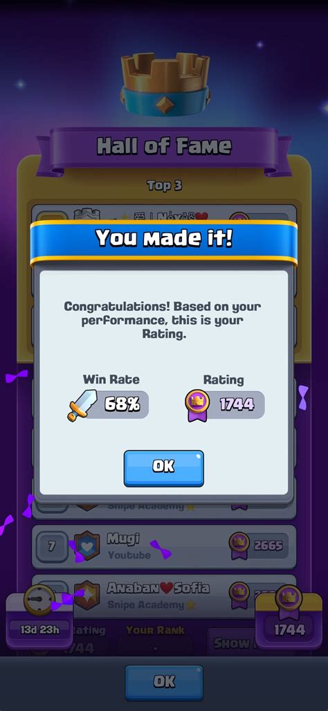 Is This Number Elo Rating Or Is It A Different Scheme R Clashroyale