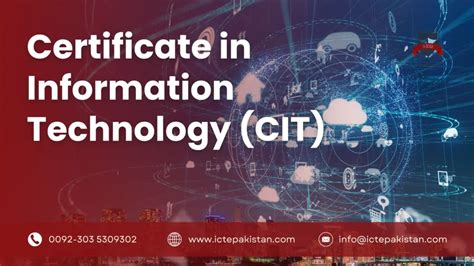 Certificate In Information Technology Cit