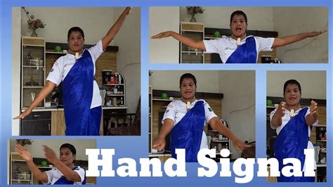 Scout Guide Hand Signal Youtube