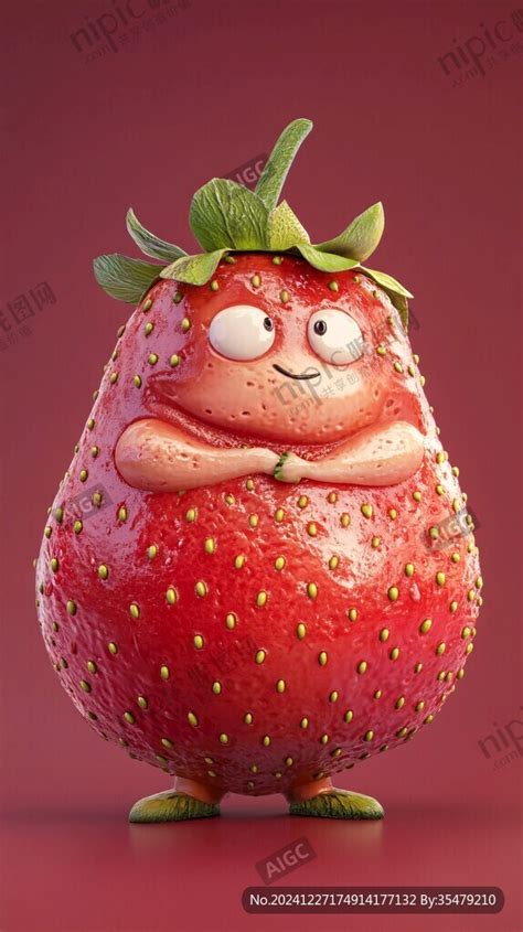 Ai创作图草莓形像设计 莓果拟人卡通形象 Q版草莓 霸气草莓 草莓卡通ip 创意草莓插画 草莓小人 草莓卡通动漫 原创草莓妹插画 原创卡通小草莓 草莓本本插画 卡通人物草莓包装 原创水果形象