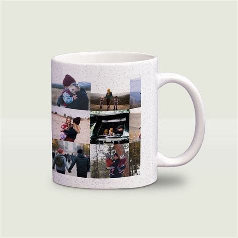 18 Photos Glitter Collage Mug Asda Photo