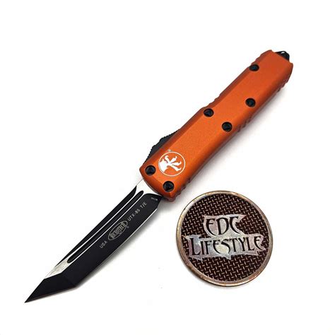 Microtech Utx 85 233 1or Orange Tanto Edge Standard