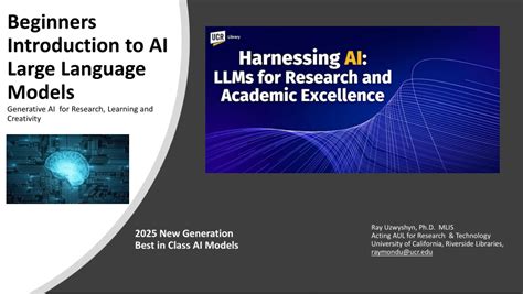 Pdf Harnessing Ai For Research 2025 Genai Large Language Model Introduction Agi And