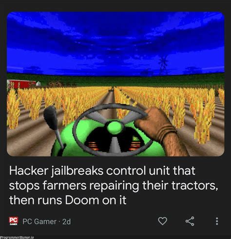 Doom ProgrammerHumor Io