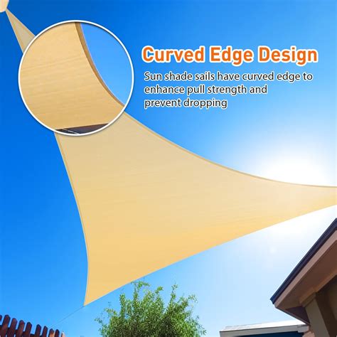 Outdoor Sunshade Sail Canvas Canopies And Privacy Screens Shading For
