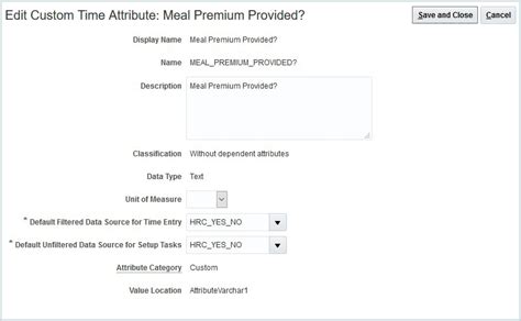 defining custom time attributes free oracle cloud training oracle