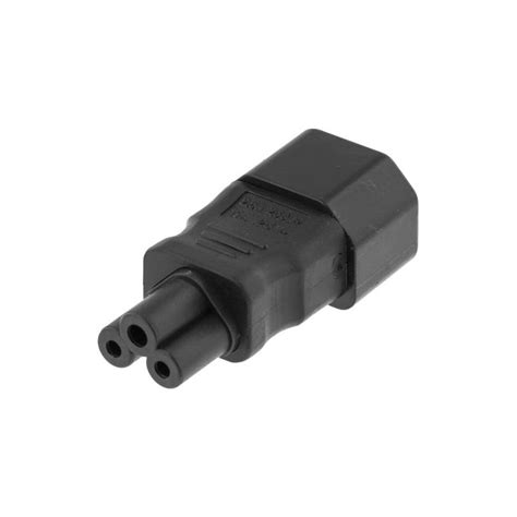 Deltaco Adapteris Iec 60320 C14 į Iec 60320 C5 250v 2 5a Juodas Del 1011