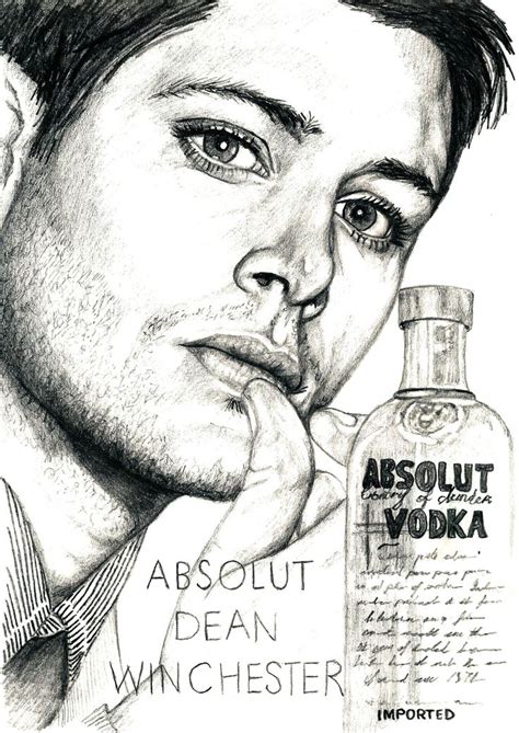 Absolut Dean Dean Winchester Coloring Pages Winchester