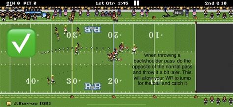 Tips On How To Throw Go Routes From The Brbl Top Scorer Rretrobowl