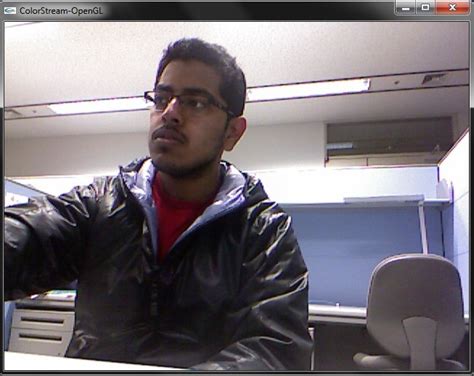Programming Kinect In C And Opengl — Color Stream Rendering Pavankumar V Anasosalu