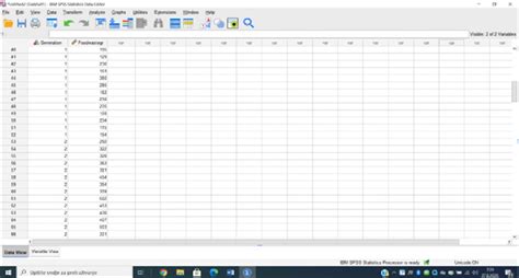 Excerpt From Dataset In Spss Download Scientific Diagram