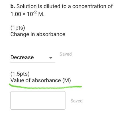 solved a 5 00×10−2m solution of a particular substance is