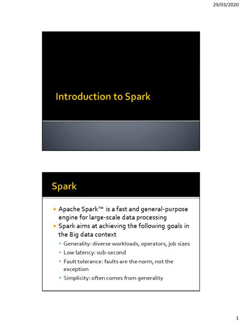 10 Sparkintroduction Bigdata 2x Pdf Apache Spark Apache Hadoop