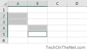 MS Excel Ranges