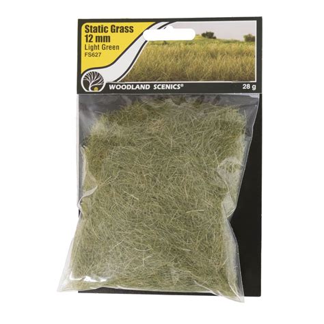 Light Green Static Grass 12mm Woodland Scenics