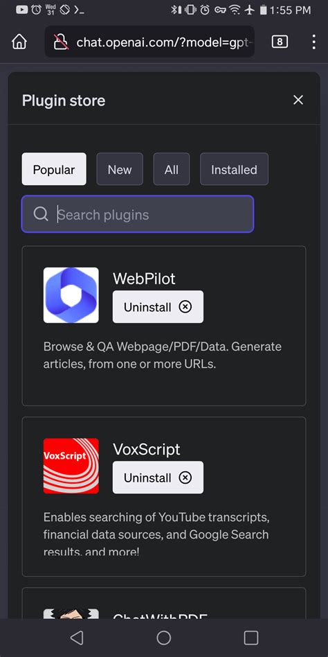 New Chatgpt Plugin Store Can Be Searched Now R Chatgptpro