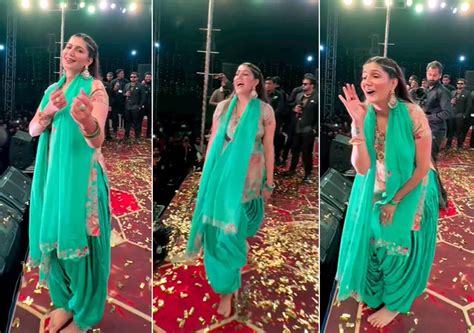 Sapna Choudhary Dance Performance On Jale Song Video Viral On Internet