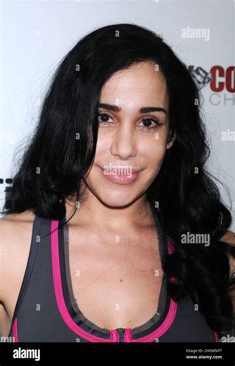 Nadya Octomom Suleman During The Celebrity Fight Night Press Conference Held In Beverly