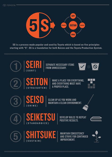 Infographic With 5s Method