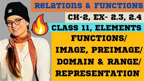 Relation And Function Class 11 Functions Domain And Range Relationsandfunctions