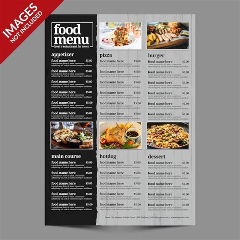 Contoh Template Menu Makanan 52 Koleksi Gambar