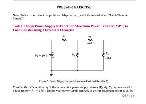 Task 2 Maximum Power Transfer Analysis Via Ltspice