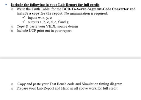 Solved Please Write VHDL Test Bench Code For A BCD Chegg