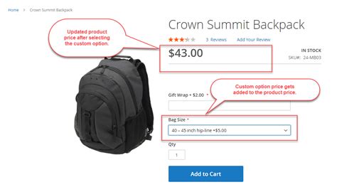 Custom Option Template