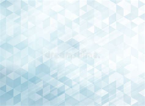 Abstract Striped Geometric Triangles Pattern Light Blue Color Background And Texture With