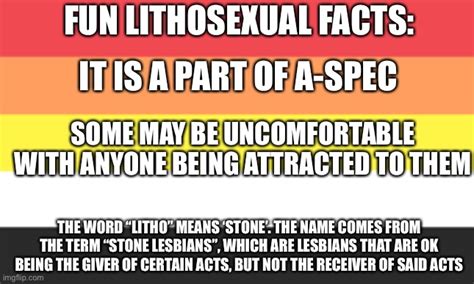 Lithosexual Flag Announcement Template Imgflip