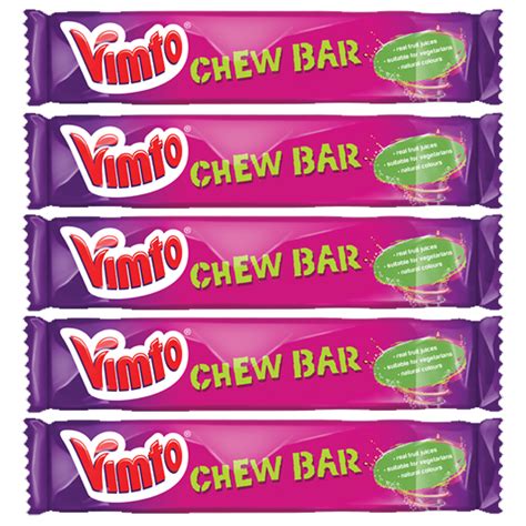 Vimto Chew Bars 5 Pack Retro Sweets Pick And Mix Sweets Party Bag Sweets Chewy Sweets