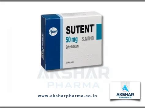 Sunitinib Sutent 50 Mg Capsules At ₹ 29999box Katargam Surat