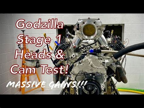 Ford Godzilla 73 Stage 1 Heads And Cam Dyno Test — Massive Gains Over