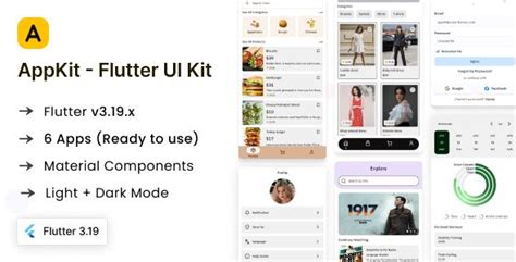 Appkit Flutter Ui Kit Codemarket
