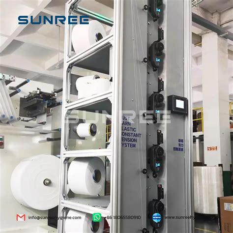 Diapers Elastic Spandex Yarn Constant Tension Controlled Unwinding