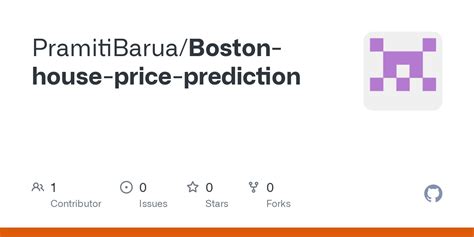 Github Pramitibarua Boston House Price Prediction