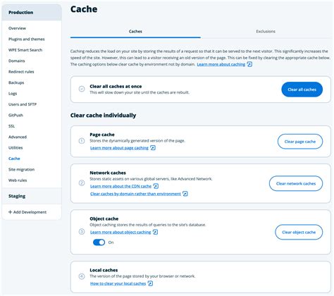 Server And Browser Cache Support Center