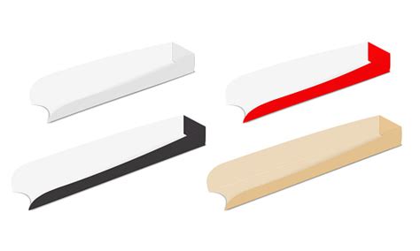 백지 식품 트레이 3d 모형 세트 스낵 페이퍼보드 롱 서빙 컨테이너로 이동합니다 사실적인 벡터 모형 치료 상자 일회용 에코 플레이트 패키지 화이트 블랙 레드 크래프트 쉽게