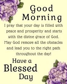 Have A Blessed Day S Tenor