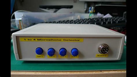 My Diy 1 To 4 Microphone Selector For Ham Radio By Vr2zxp Youtube