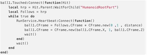 How Do I Make It So When You Touch A Ball It Follows The Player Scripting Support Developer