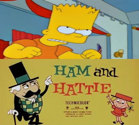 Bart Simpson Hates Ham And Hattie By Perro2017 On Deviantart