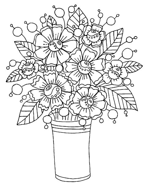 Ramos De Flores Para Imprimir Braincp