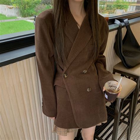 더블브레스트코듀로이자켓 Hj102512