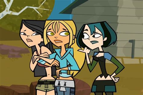 Heather Bridgette And Gwen Total Drama Island Drama Tv Series Drama